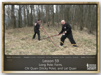 Sifu Fernandez - WingTchunDo - Lesson 59 - Long Pole - Form, Sticky ...