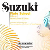 Suzuki Flute School, Volume 1 (International Edition) (Performed by ...