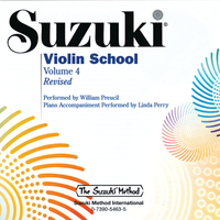 Suzuki Violin School, Volume 4 (Revised) (Legacy Recording by William ...