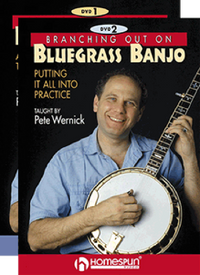 Branching Out on Bluegrass Banjo - 2 Volume Set | Shop | Homespun
