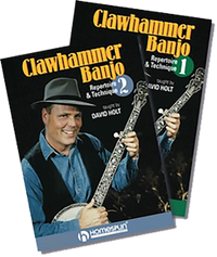 Clawhammer BanjoRepertoire and Technique: 2 Volume Set | Shop | Homespun