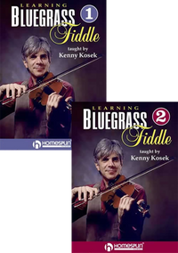 Learning Bluegrass Fiddle - 2 Volume Set | Shop | Homespun