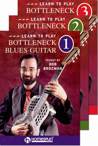Learn to Play Bottleneck Blues Guitar - 3 Volume Set | Shop | Homespun
