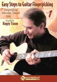 Easy Steps to Guitar Fingerpicking Volume 1 - Demystifying Alternate Thumb Style | Shop | Homespun