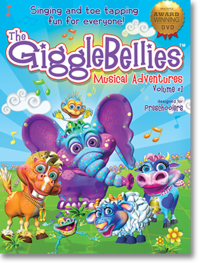 The GiggleBellies Musical Adventures Digital DVD Volume 1 | Shop ...